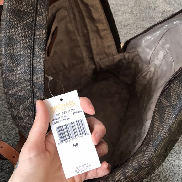 MICHAEL Michael Kors | Bags | Mk Brown Backpack | Poshmark